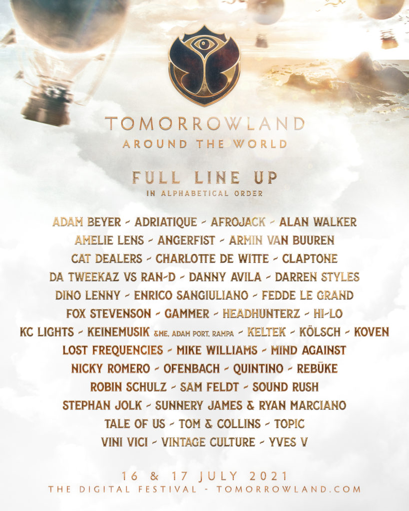 Tomorrowland line up announced | keinemusik.com